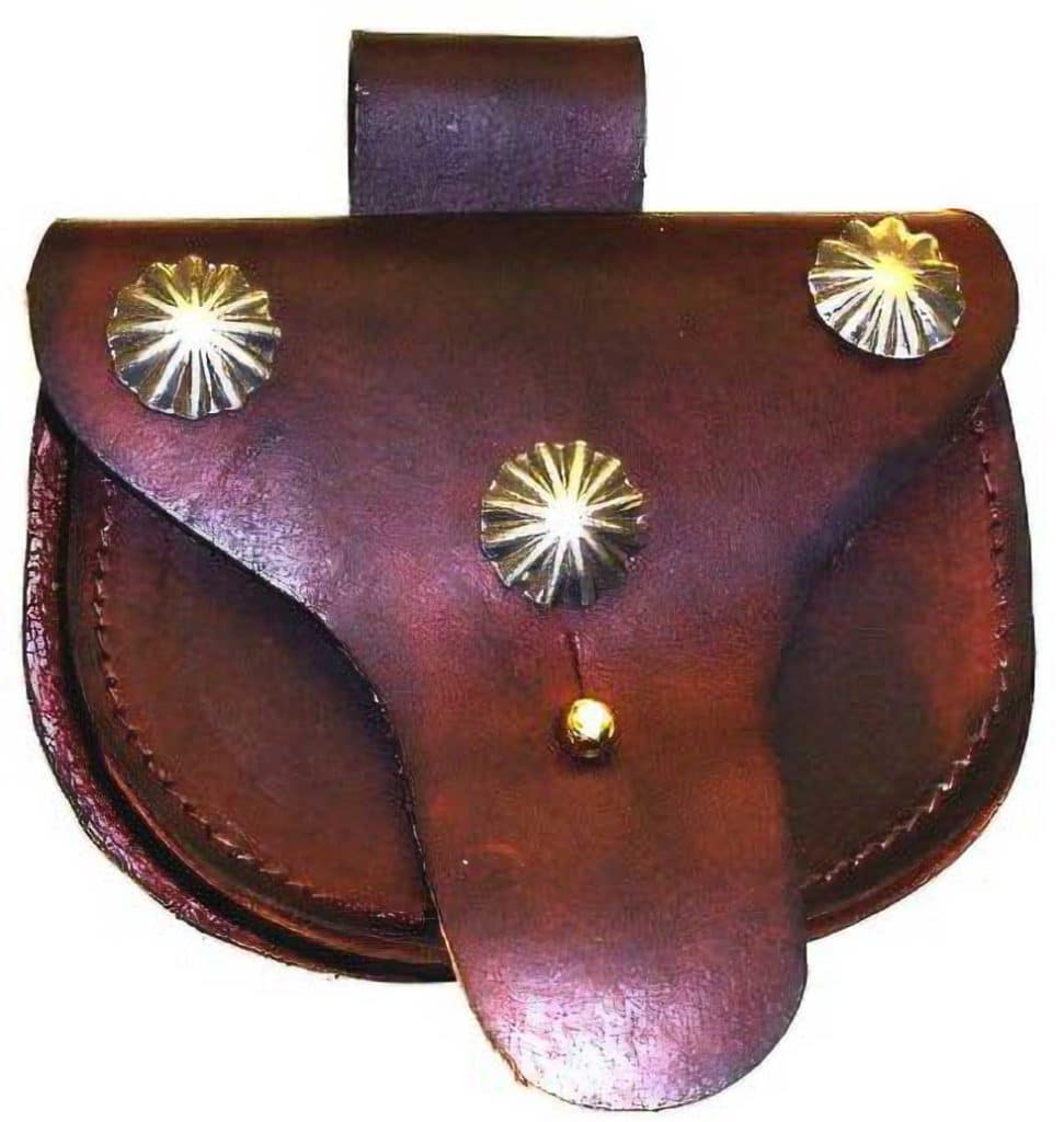 Cowboy Belt Bag - Small - With Conchos - The Gun Works Muzzleloading ...