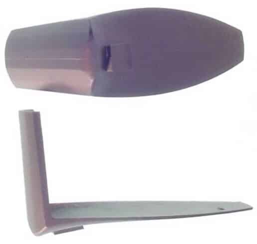 JP Beck Style Butt Plate - Iron - The Gun Works Muzzleloading Emporium