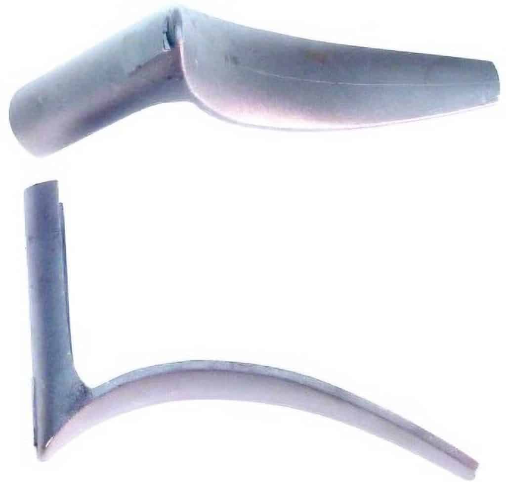 Late Hawken Butt Plate - Iron - The Gun Works Muzzleloading Emporium