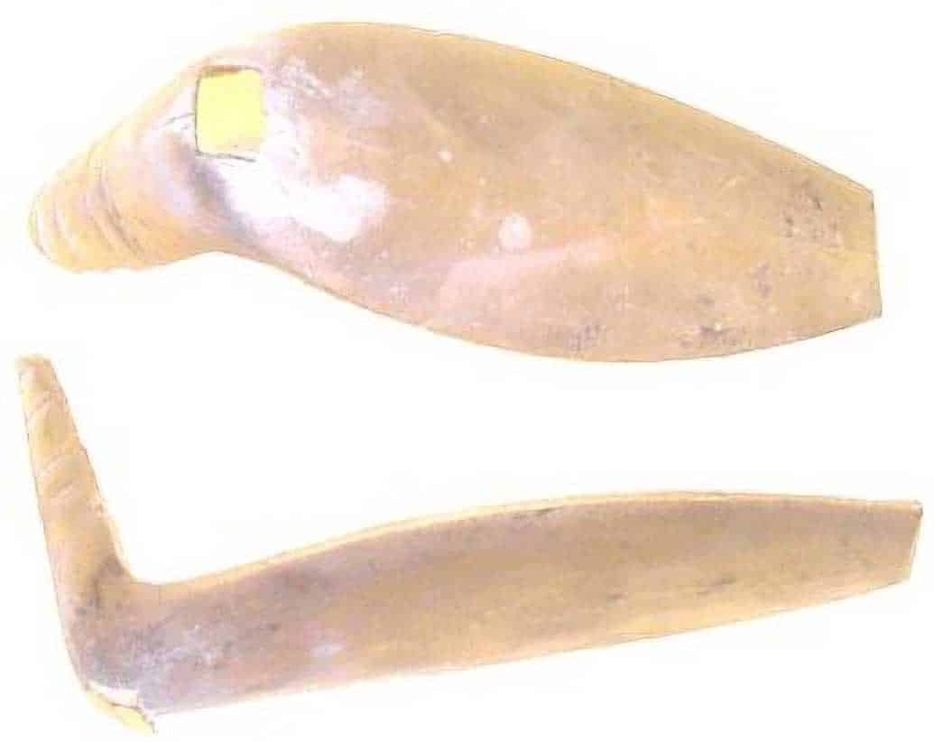 Fowler Butt Plate - Brass - The Gun Works Muzzleloading Emporium