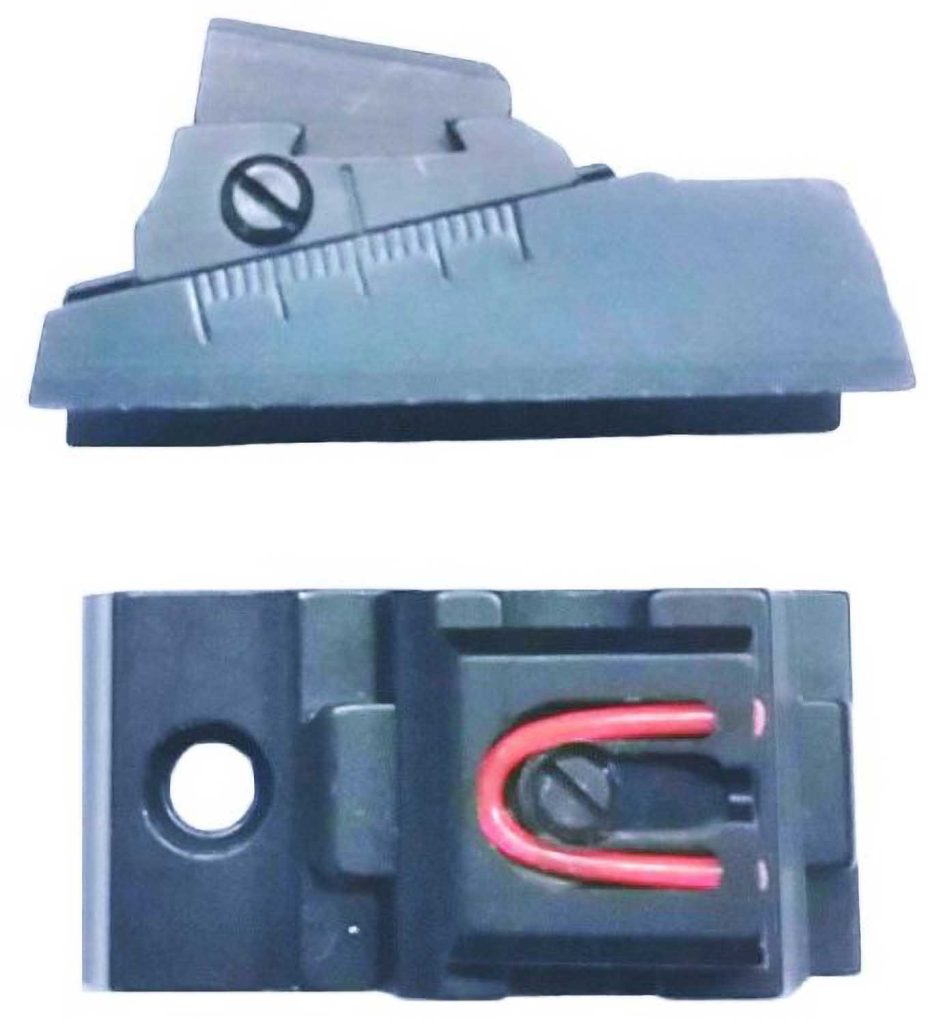 Fiber Optic Rear Sight - Adjustable - The Gun Works Muzzleloading Emporium