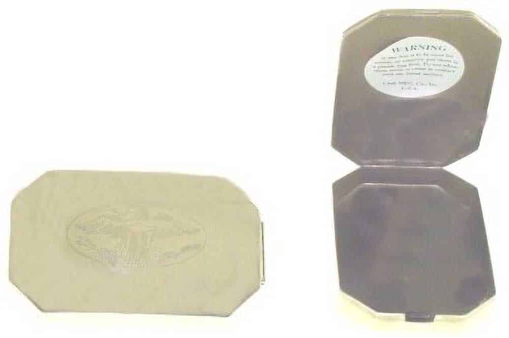 1700 Tinder Box - German Silver - The Gun Works Muzzleloading Emporium