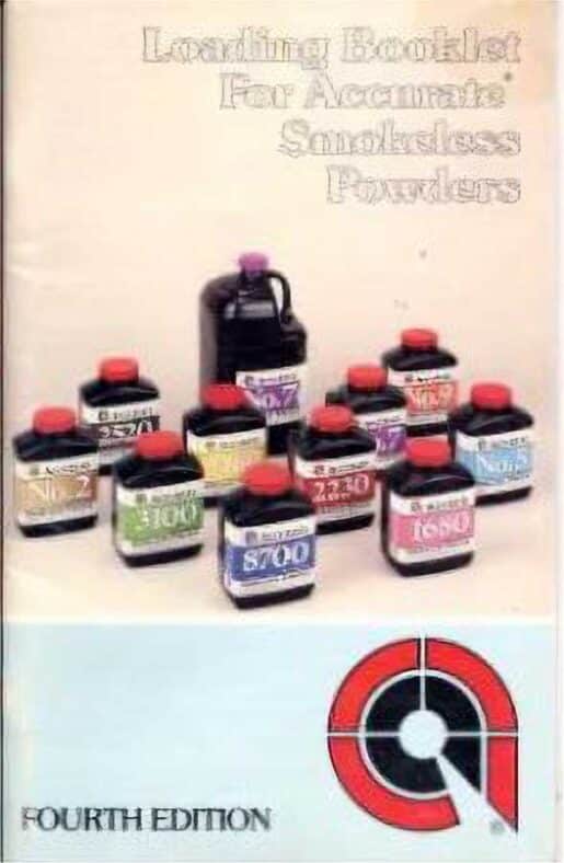Used - Loading Book for Accurate Smokeless Powders - 4th Edition - The ...